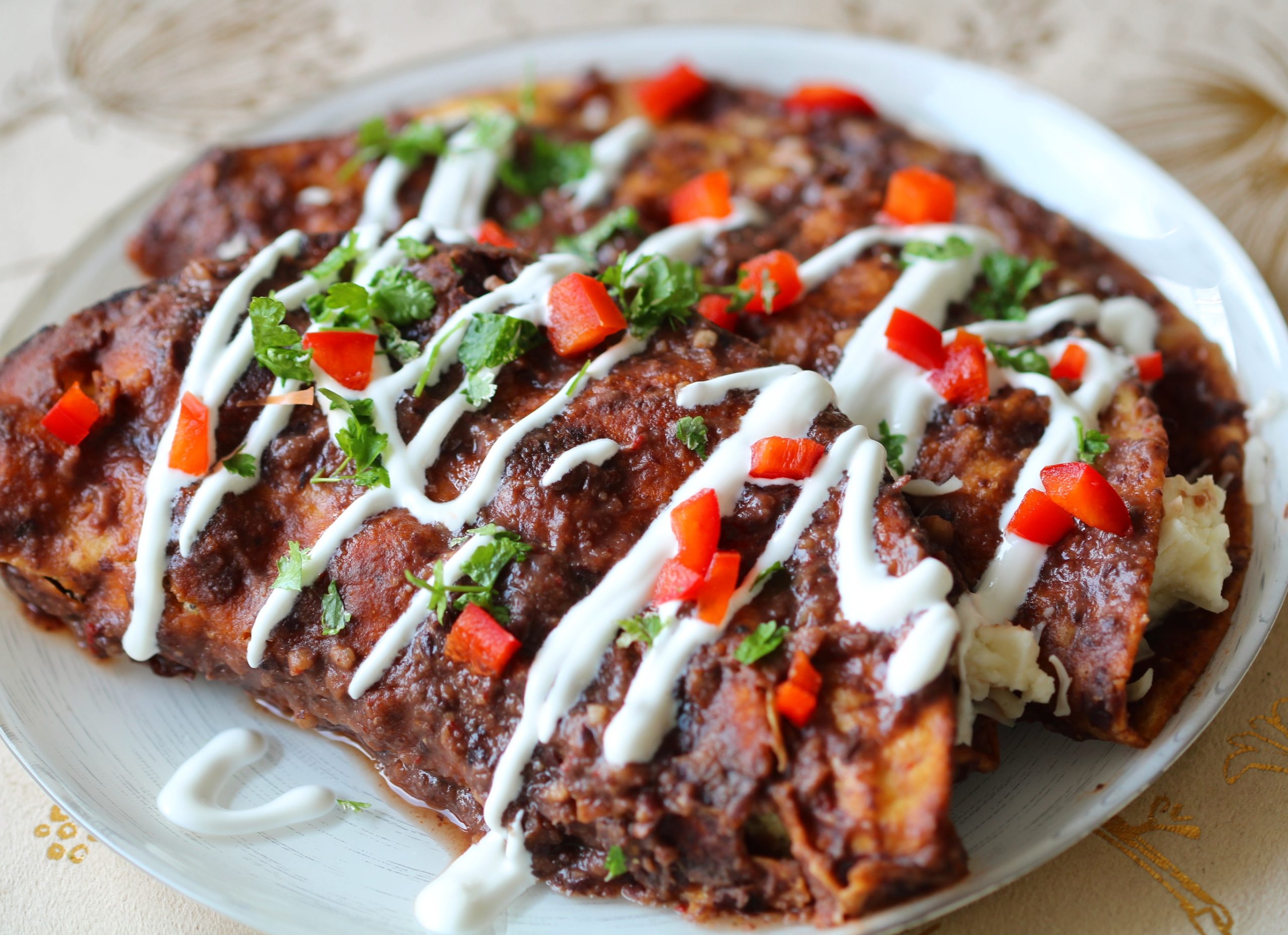 Recipe: Enfrijoladas – Mab Made Food